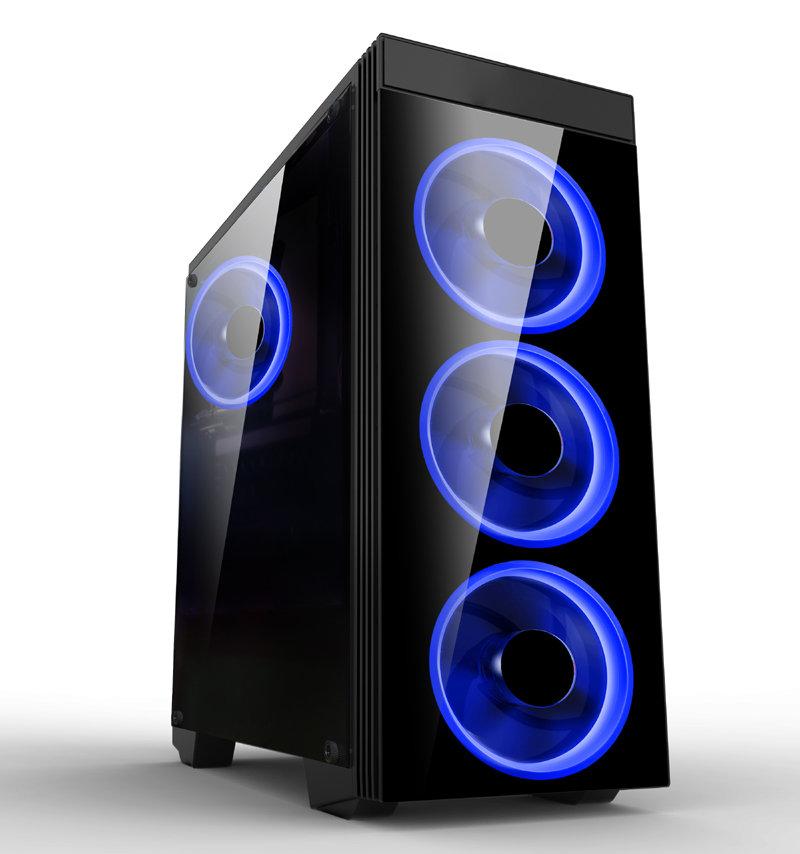 Кутия Estillo 8872 Blue Gaming ATX USB 3.0