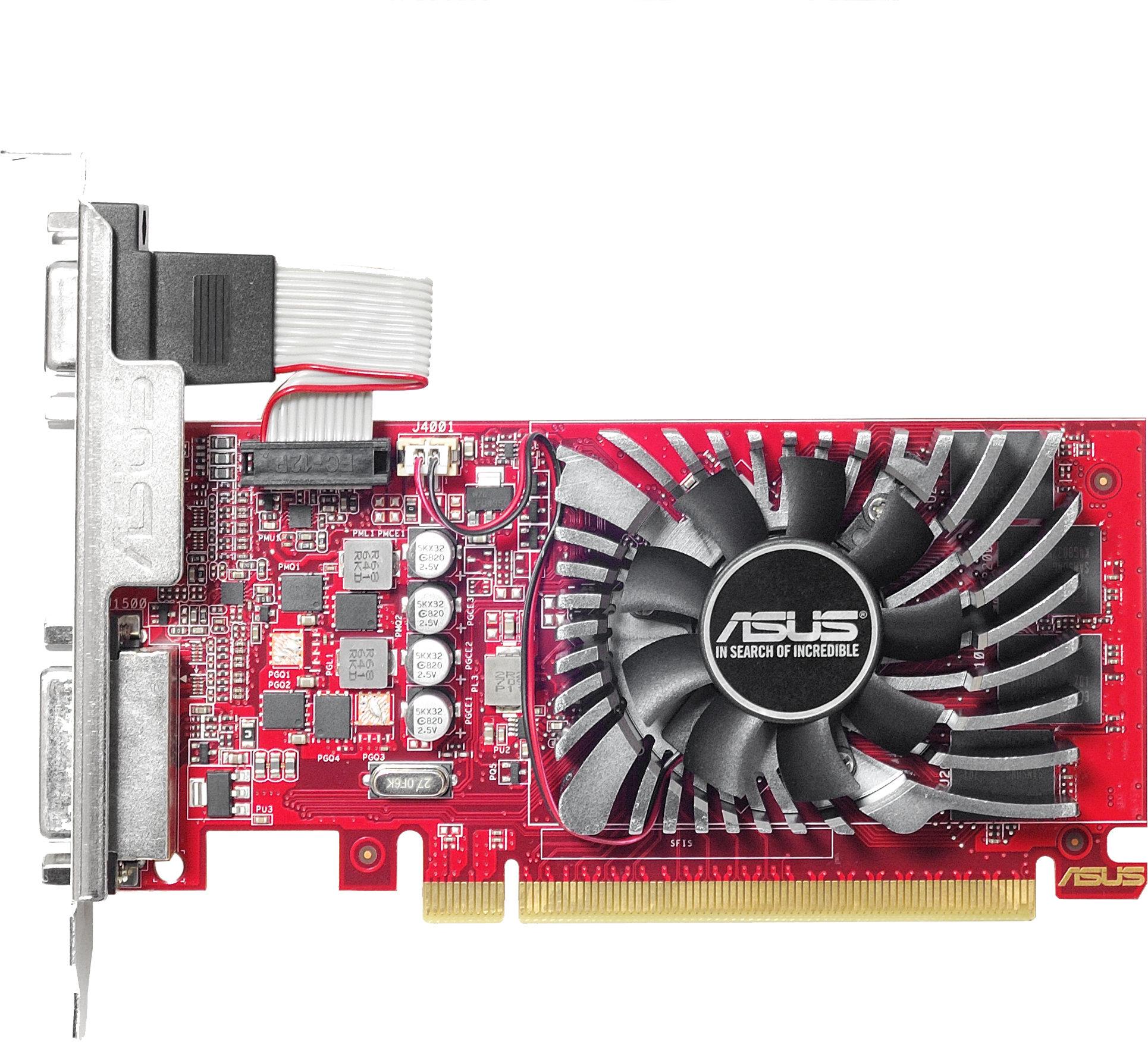 Видео карта ASUS Radeon R7 240 2GB GDDR5 Low profile