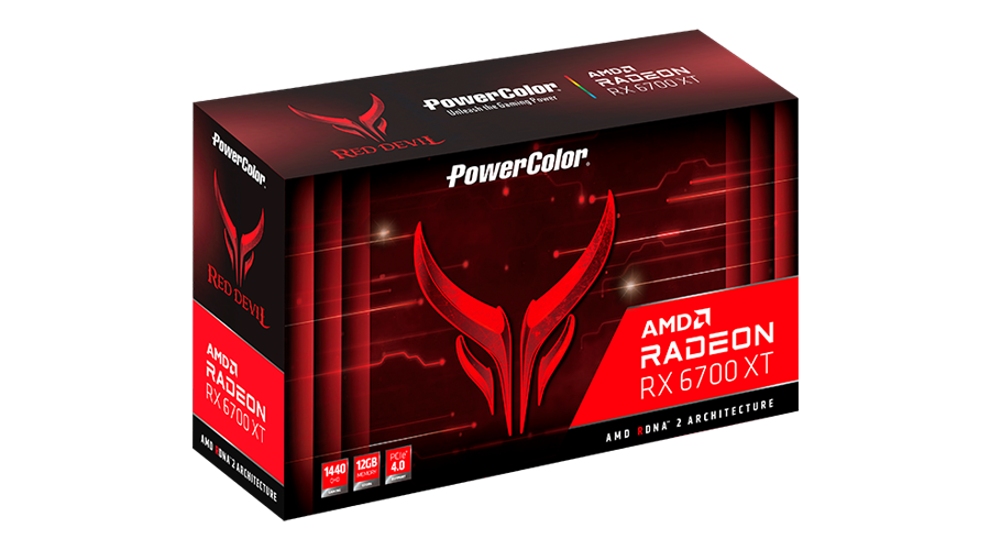 Видео карта PowerColor Red Devil AMD Radeon RX 6700 XT 12GB GDDR6