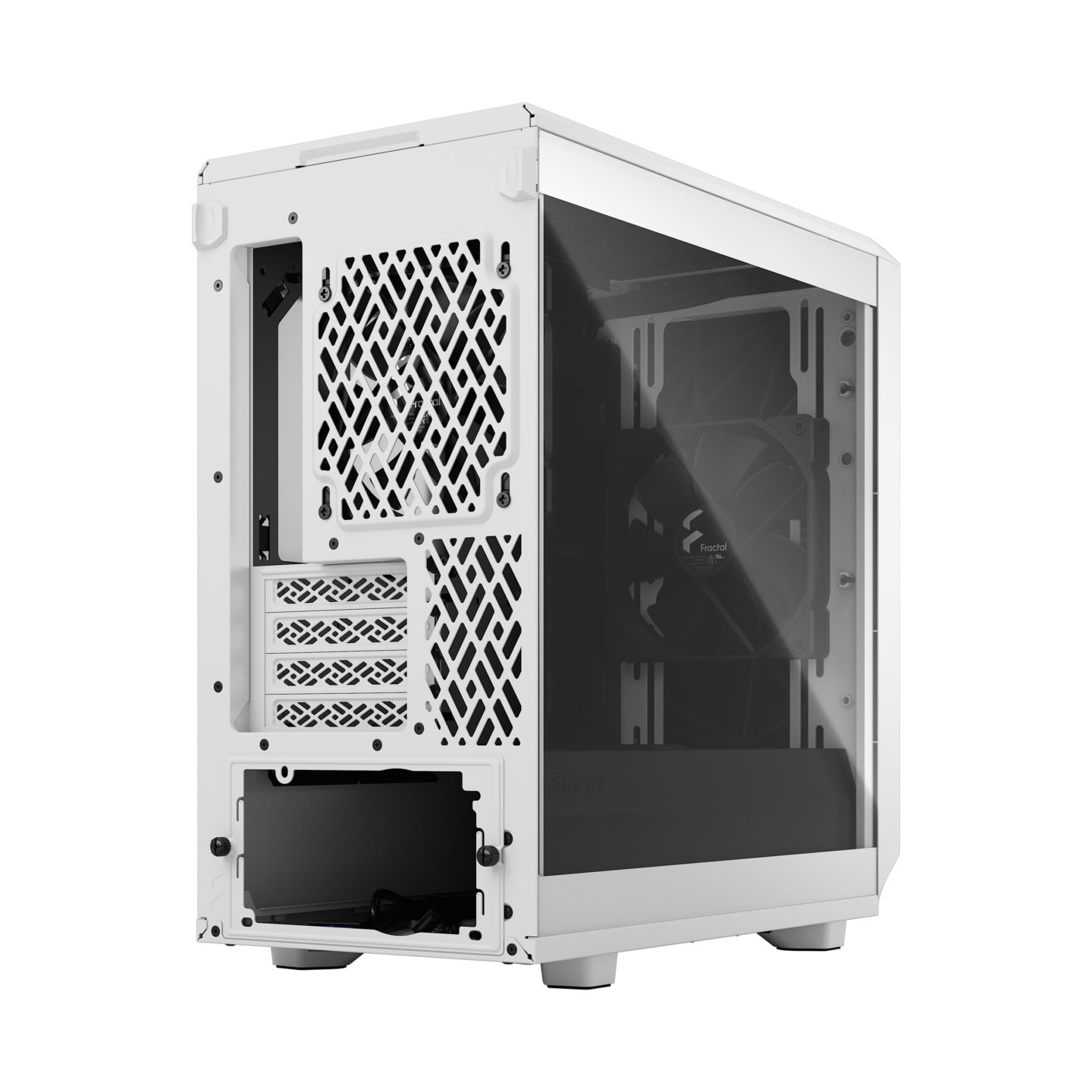 Кутия Fractal Meshify 2 Mini White TG Dark Tint - FD-C-MES2M-02