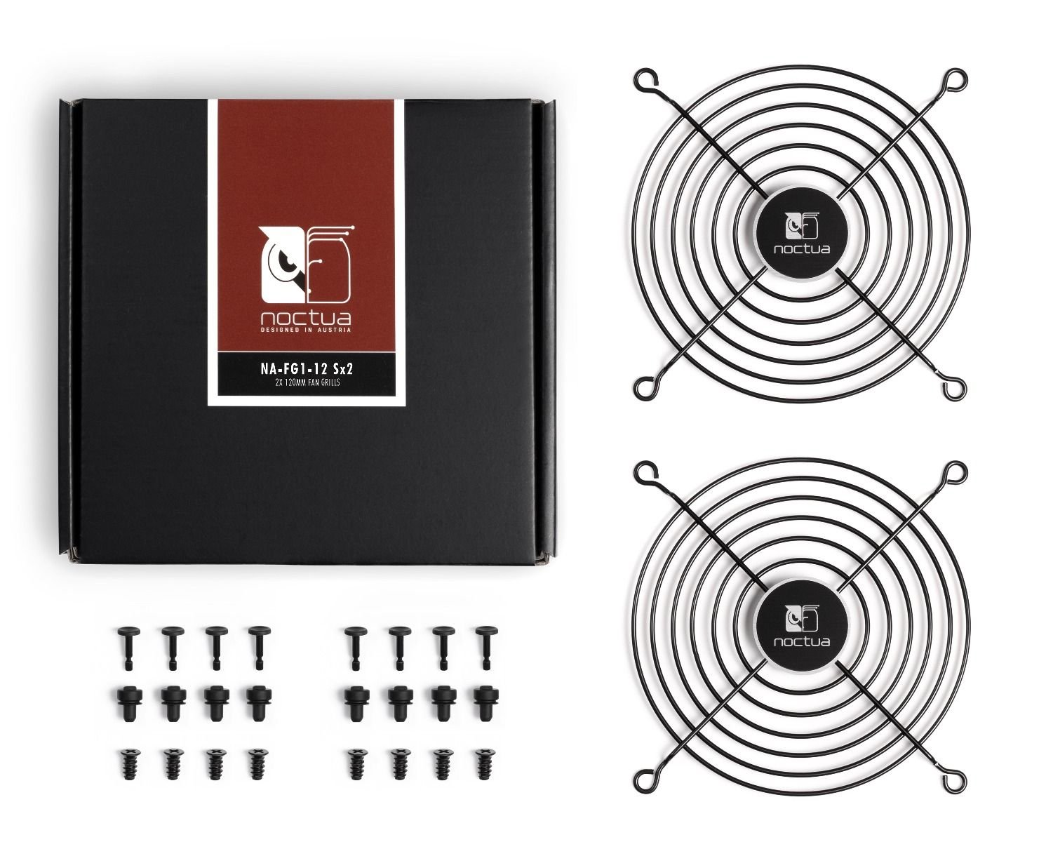 Noctua Fan Grill Metal - 120mm 2pcs pack - NA-FG1-12-Sx2