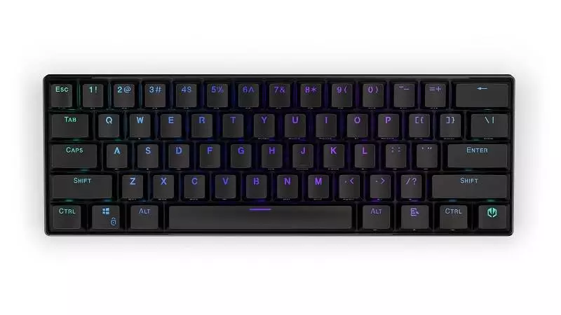 Геймърска клавиатура ENDORFY Thock 60% Kilh Red PBT - EY5A068