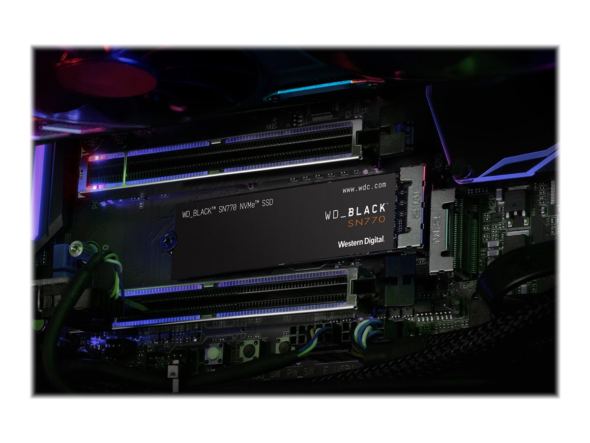 Диск SSD WD Black SN770 2TB M.2 2280 NVMe PCIe Gen4 x4 - WDS200T3X0E
