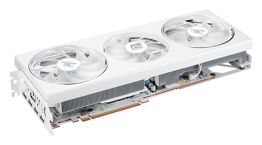 Видео карта PowerColor AMD Radeon RX 7800 XT Hellhound White 16GB GDDR6 ...