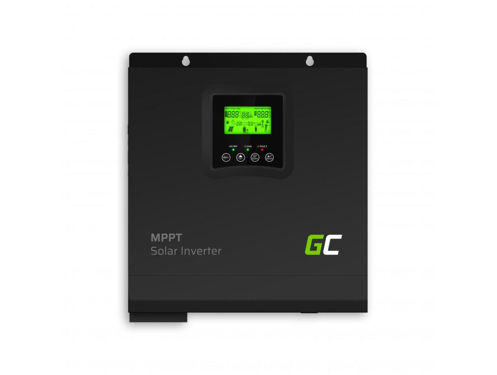 Соларен инвертор Off Grid конвертор с MPPT конролер и соларно зарядно ...