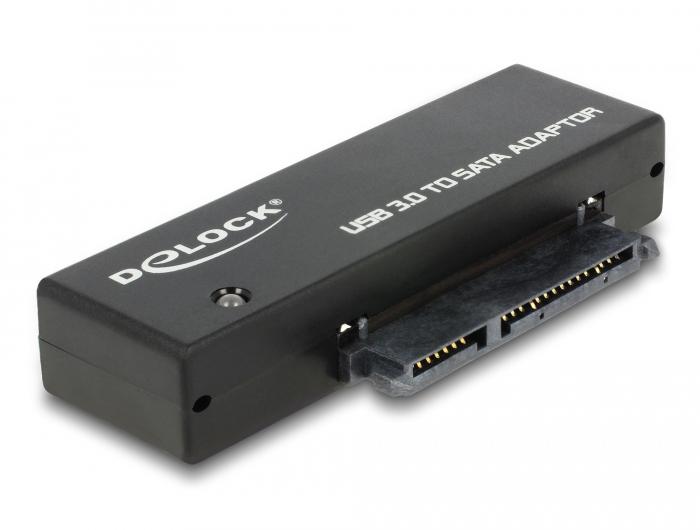Конвертор Delock, SuperSpeed USB 5 Gbps (USB 3.2 Gen 1) - SATA 6 Gbps ...