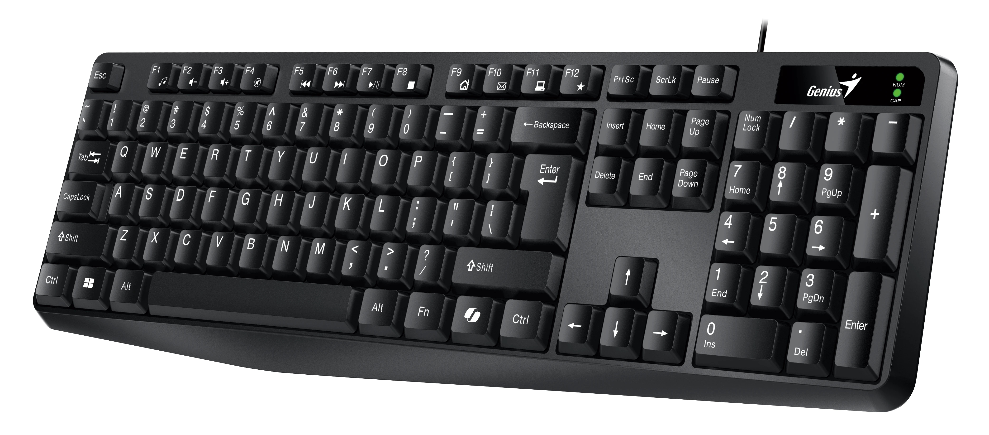 Genius клавиатура кирилизирана Smart Keyboard KB-117 Black - AI, BG ...
