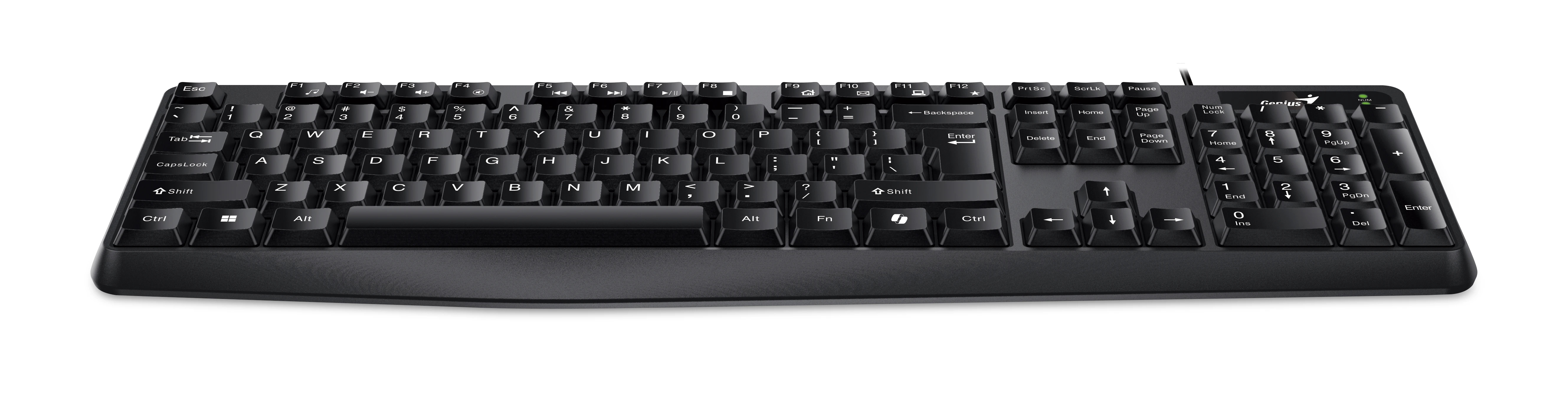 Genius клавиатура кирилизирана Smart Keyboard KB-117 Black - AI, BG ...