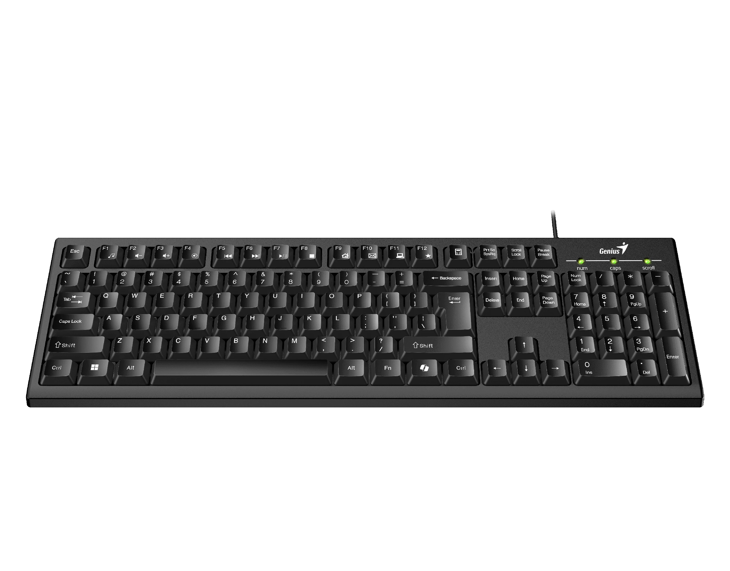 Genius клавиатура кирилизирана Smart Keyboard KB-100 Black - AI, BG ...