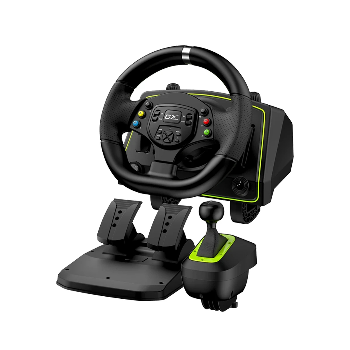 Genius волан с педали Racing Wheel with pedals SpeedMaster X2 - Gear ...