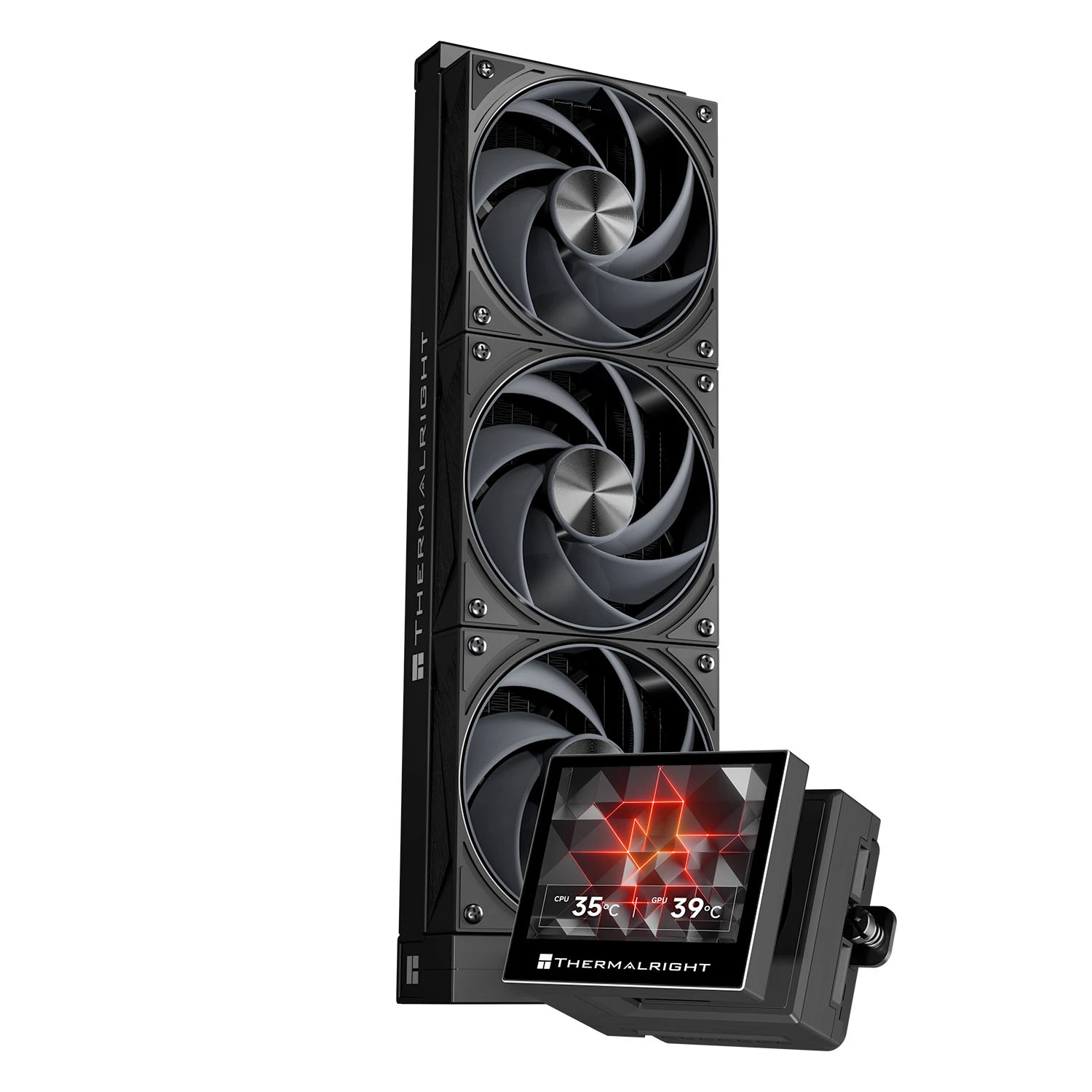 Водно охлаждане Thermalright Stream Vision 360 Black Water Cooling 3.5 ...