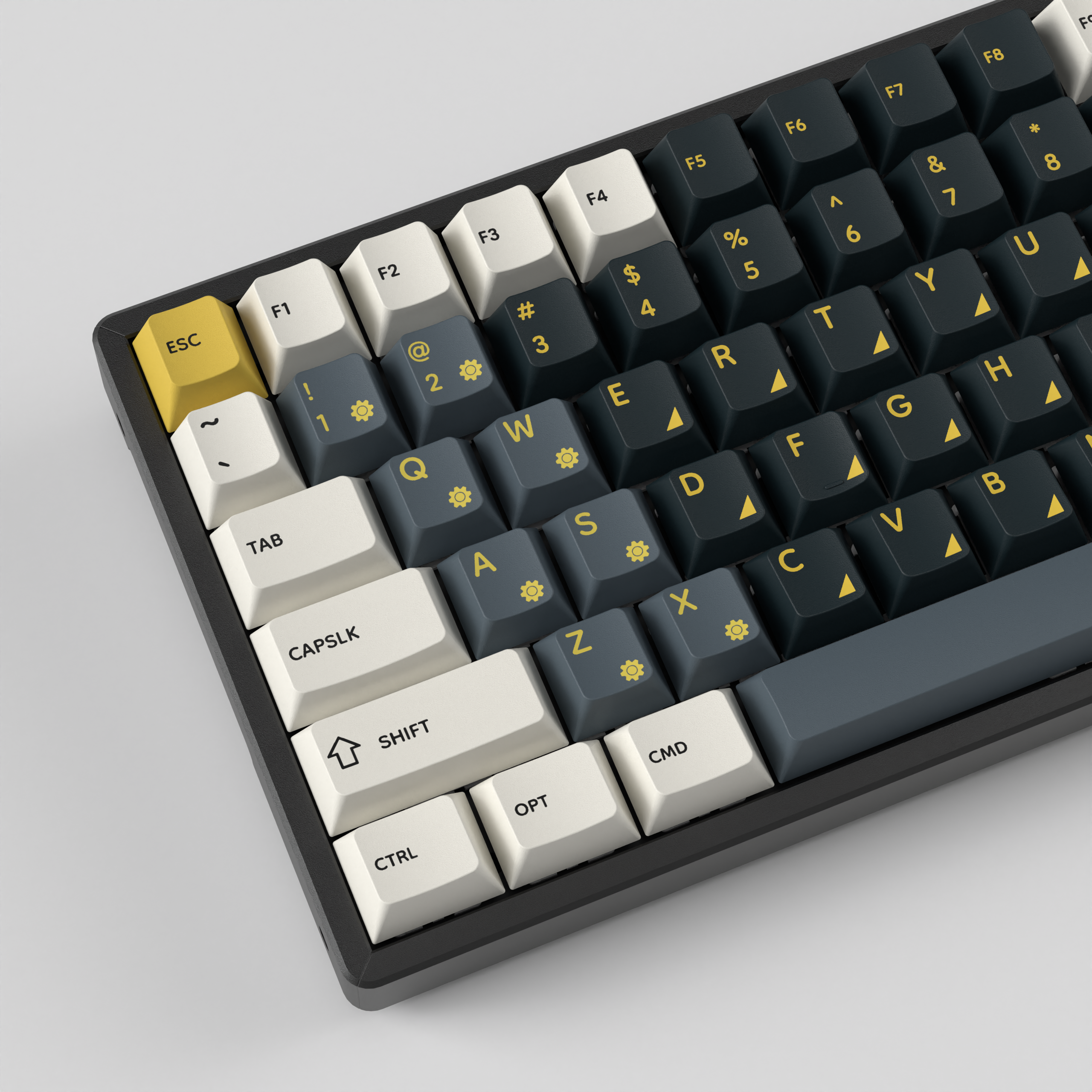 Капачки за механична клавиатура Keychron Cherry Profile Dye-Sub PBT ...