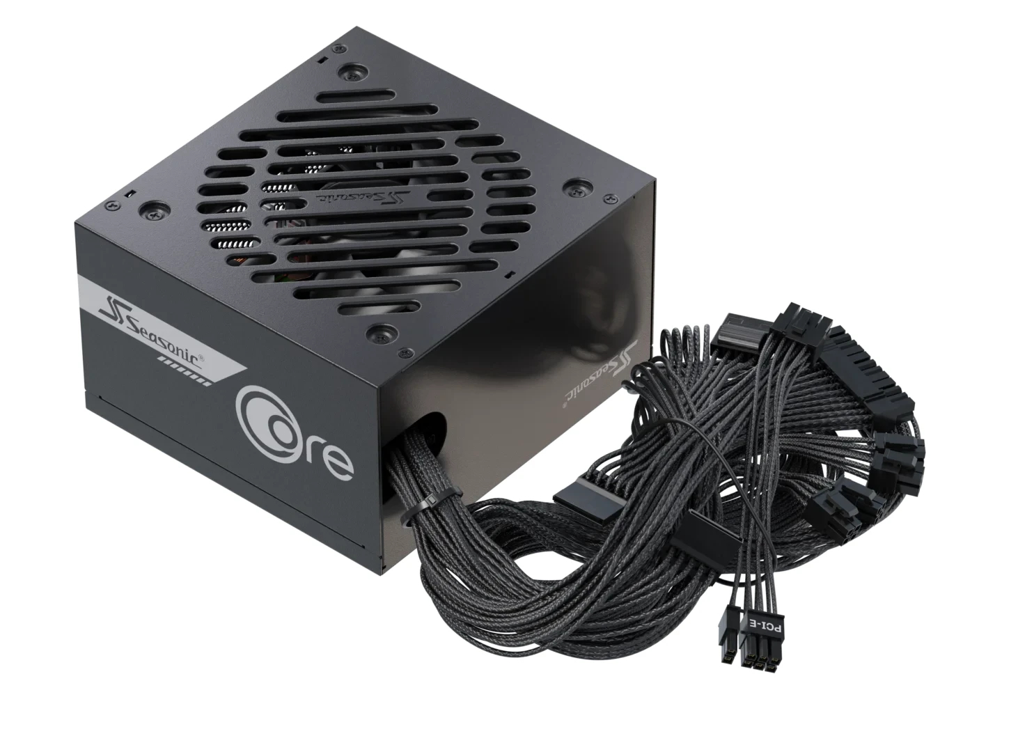 Захранване Seasonic CORE GC-650 80 Plus Gold PSU ATX 3.1 - SRP-CGC651 ...